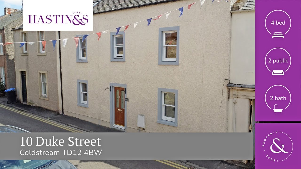 10 Duke Street, Coldstream TD12 4BW - Video Tour - YouTube