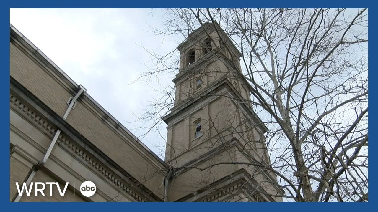 Indianapolis Archdiocese to demolish Church of the Holy Cross - YouTube