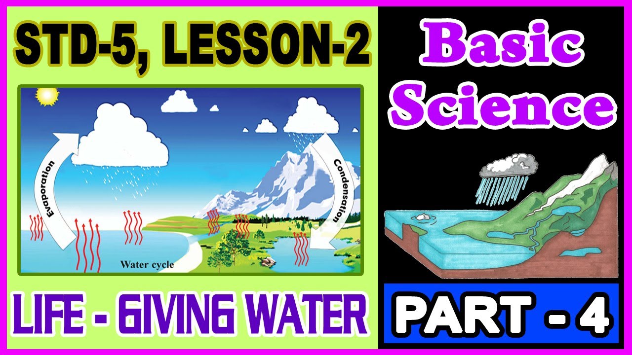 Kerala Syllabus Class 5 Basic Science Lesson 2 Life Giving Water kerala-syllabus-class-5-basic-science-lesson-2-life-giving-water