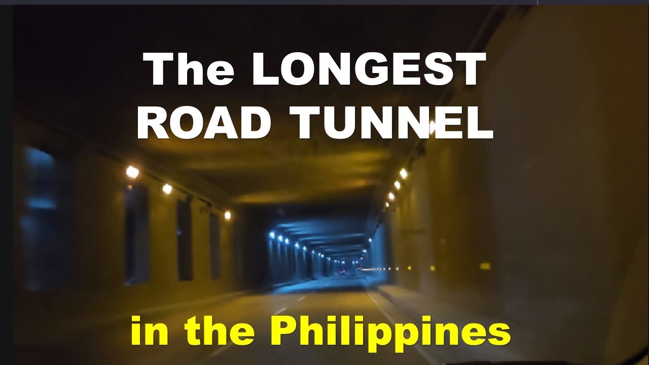 The Longest Road Tunnel in the Philippines - YouTube