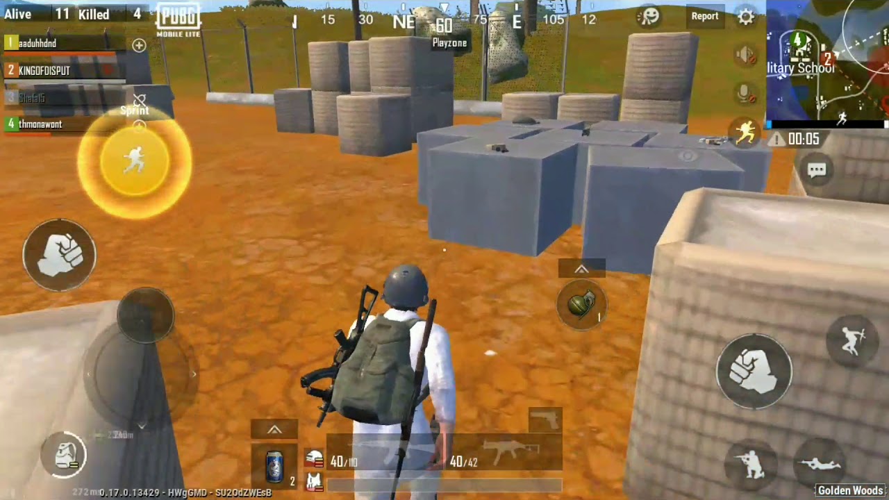 PUBG MOBILE GAMEPLAY FIRST VIDEO - YouTube