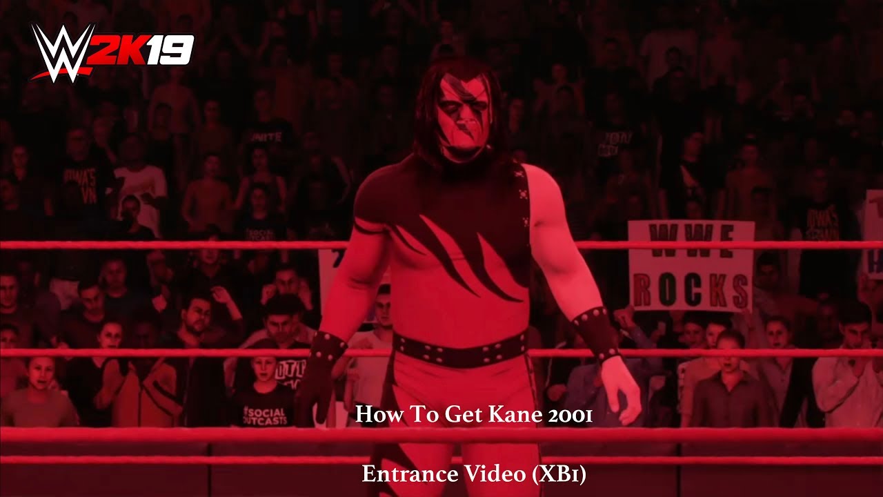 WWE 2K19 - How To Get Kane 2001 Entrance Vid (XB1) - YouTube