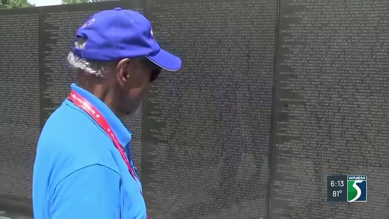 Mid-Michigan veterans experience honor flight - YouTube