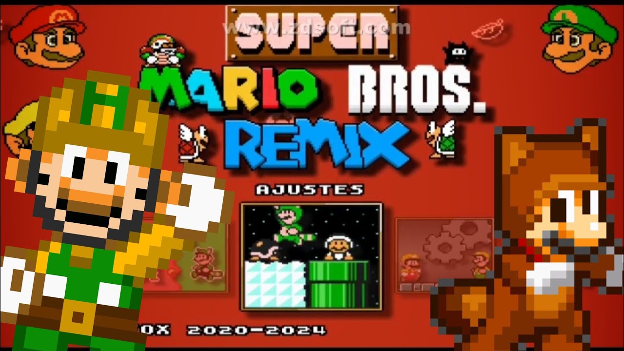 Nuevo Fangamer Super Mario Bros Remix "Es increíble :0" || MatiasmakerU ...