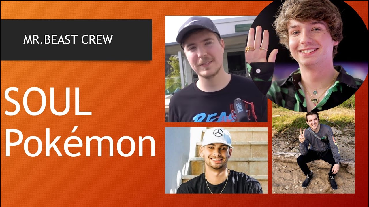 WHICH POKEMON REPRESENT EACH MR BEAST CREW'S MEMBERS? - YouTube