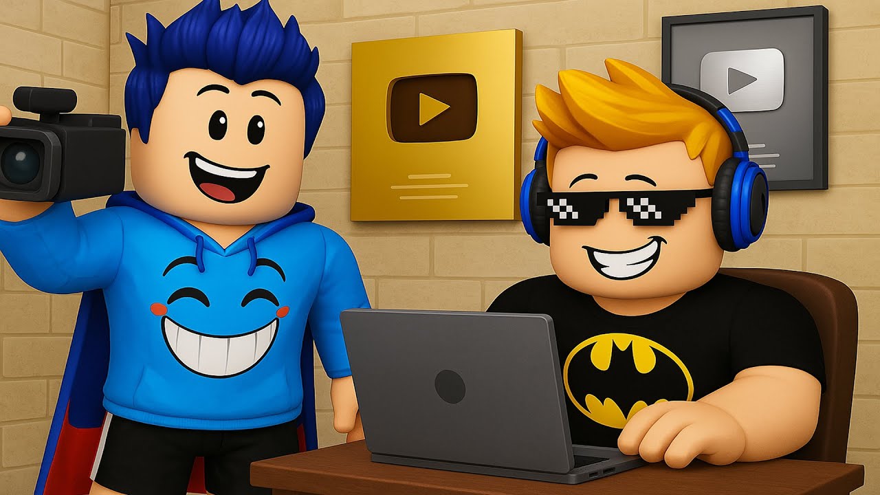 📸 ÇOK ÜNLÜ YOUTUBER OLUYORUZ! 😎 | Roblox - YouTube