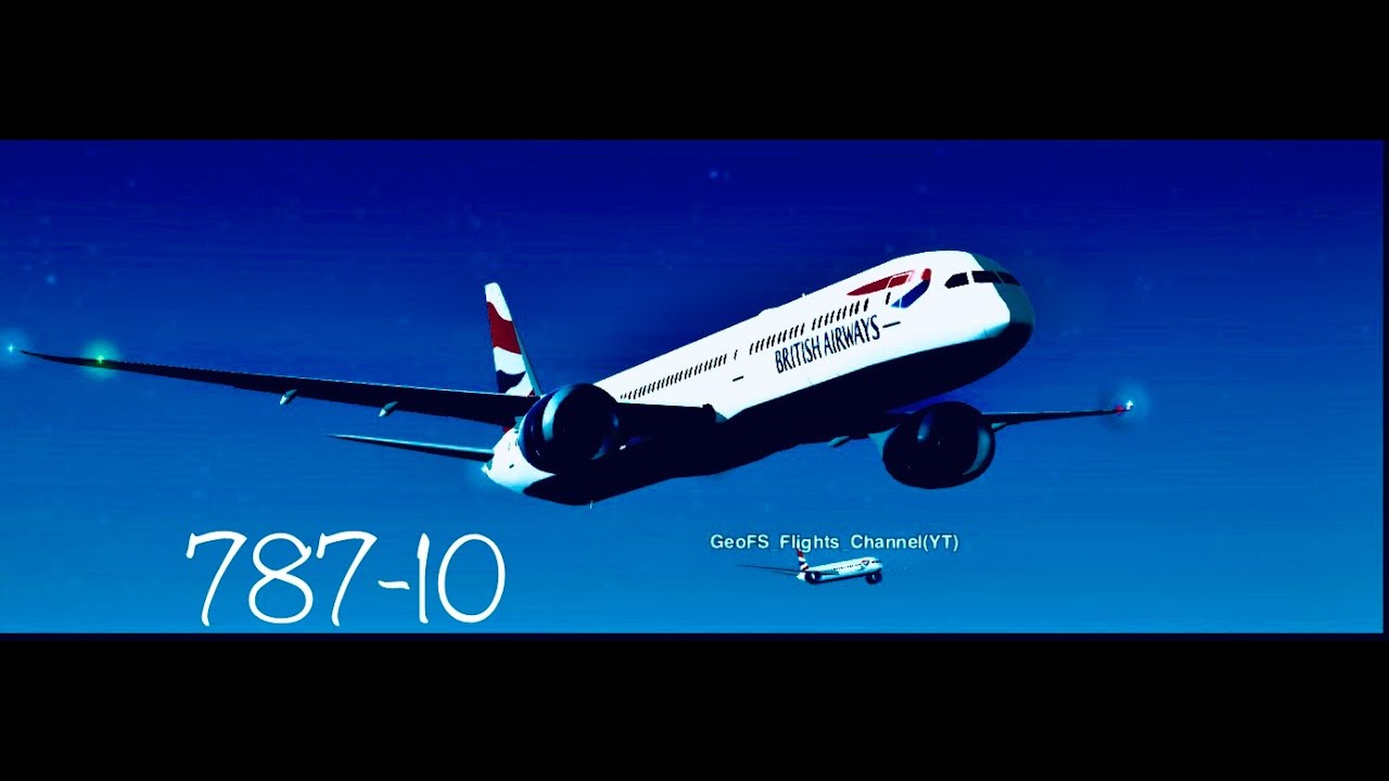 Brand New 787-10 Group Flight (Istanbul - Vancouver) || GeoFS - YouTube