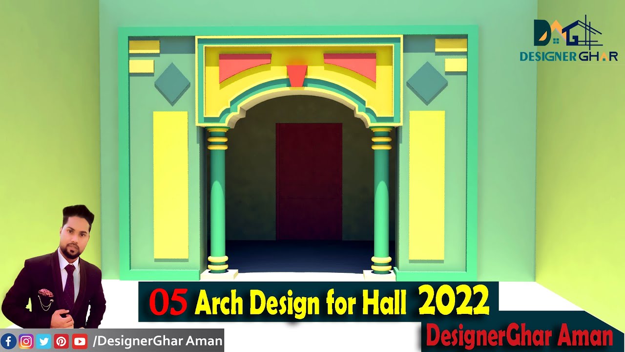 Arch Design || Arch Designs For Hall || Arch design for living room ...