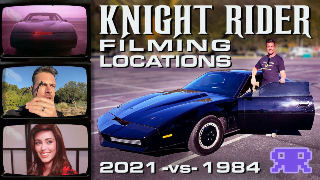 Can we find these KNIGHT RIDER Filming Locations? (in a self-driving ...