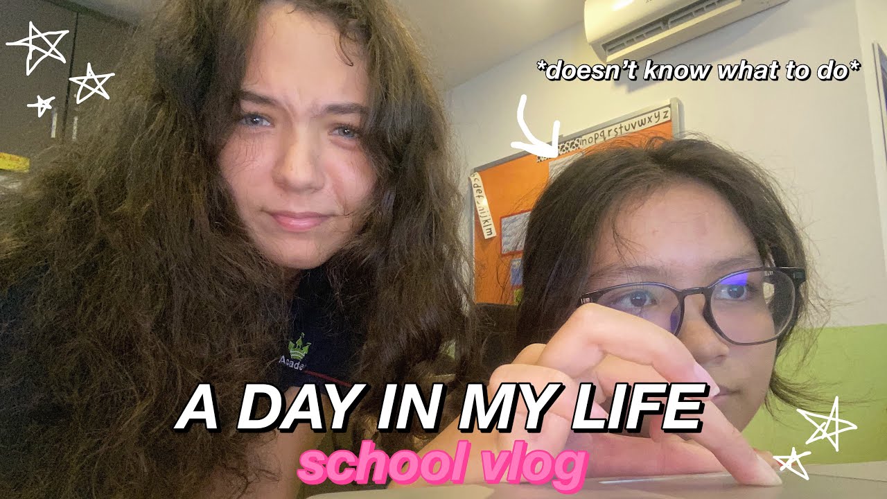 SCHOOL VLOG // a day in my life at school | Milana Blogs - YouTube