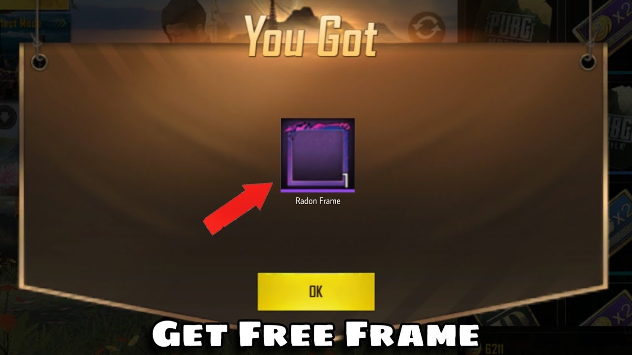 Get Free Godzilla Frame | How to get Free Frame in PUBG Mobile | G1 ...