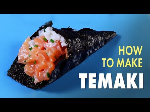 How to Make Temaki, an easy step by step guide - YouTube