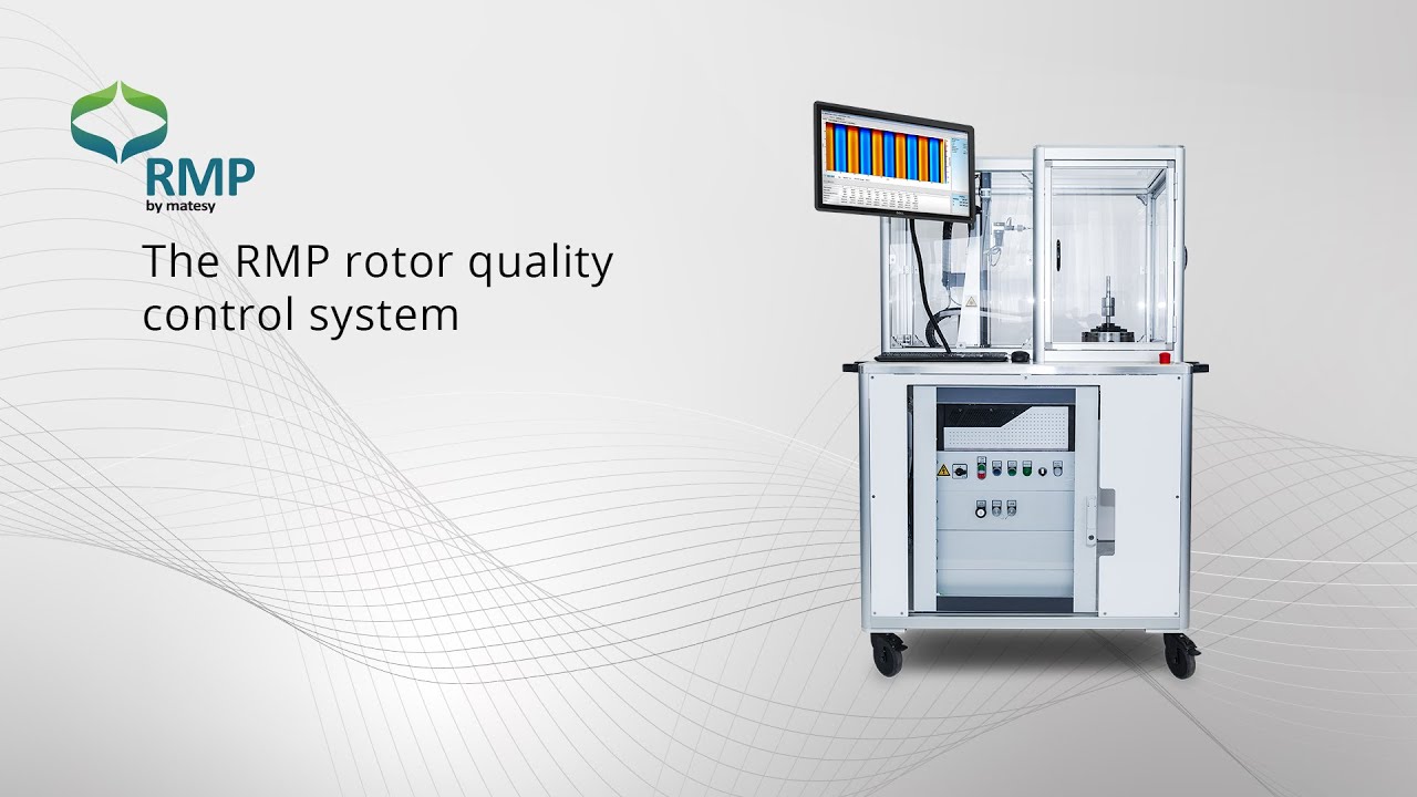 The RMP rotor quality control system - YouTube