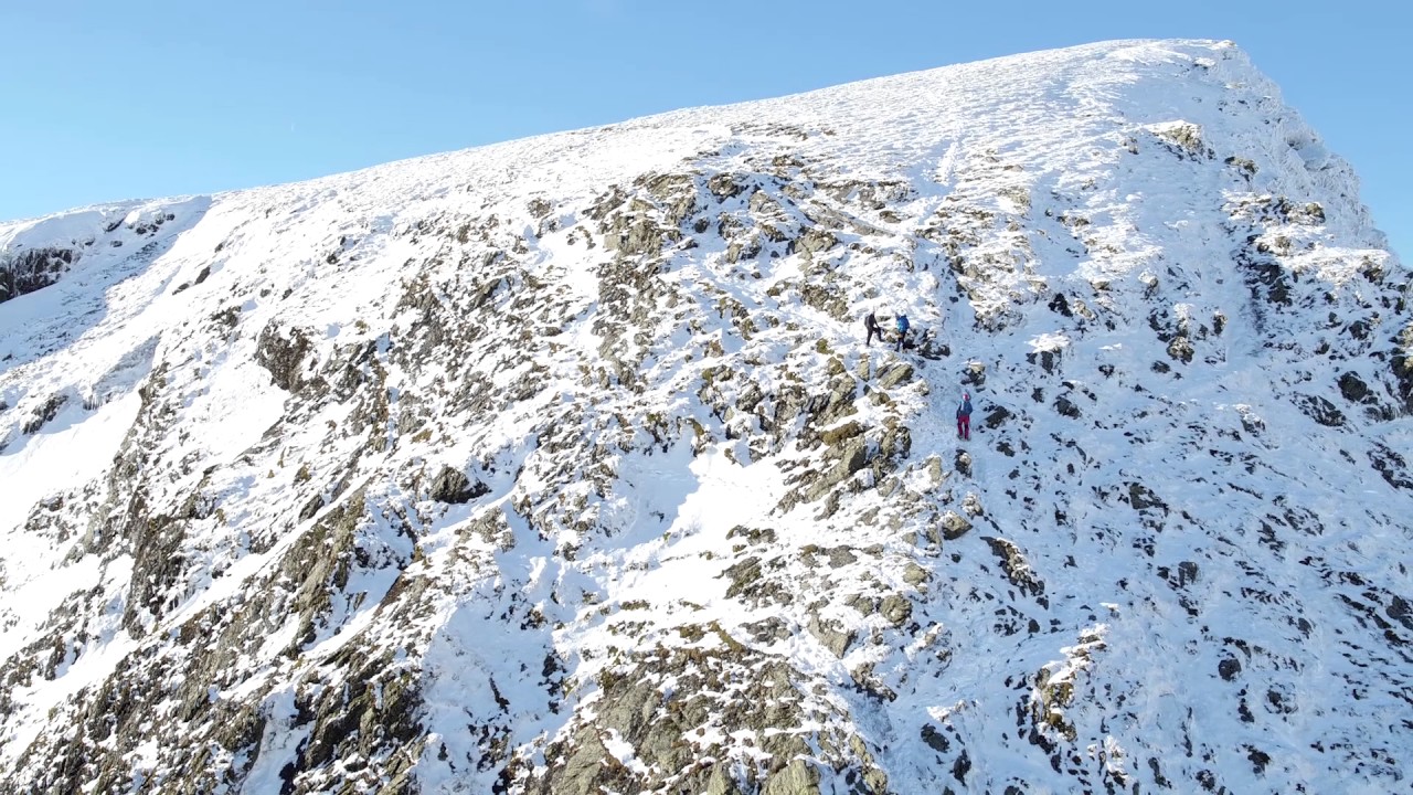 Sharp Edge Perfect Winter Ascent - YouTube