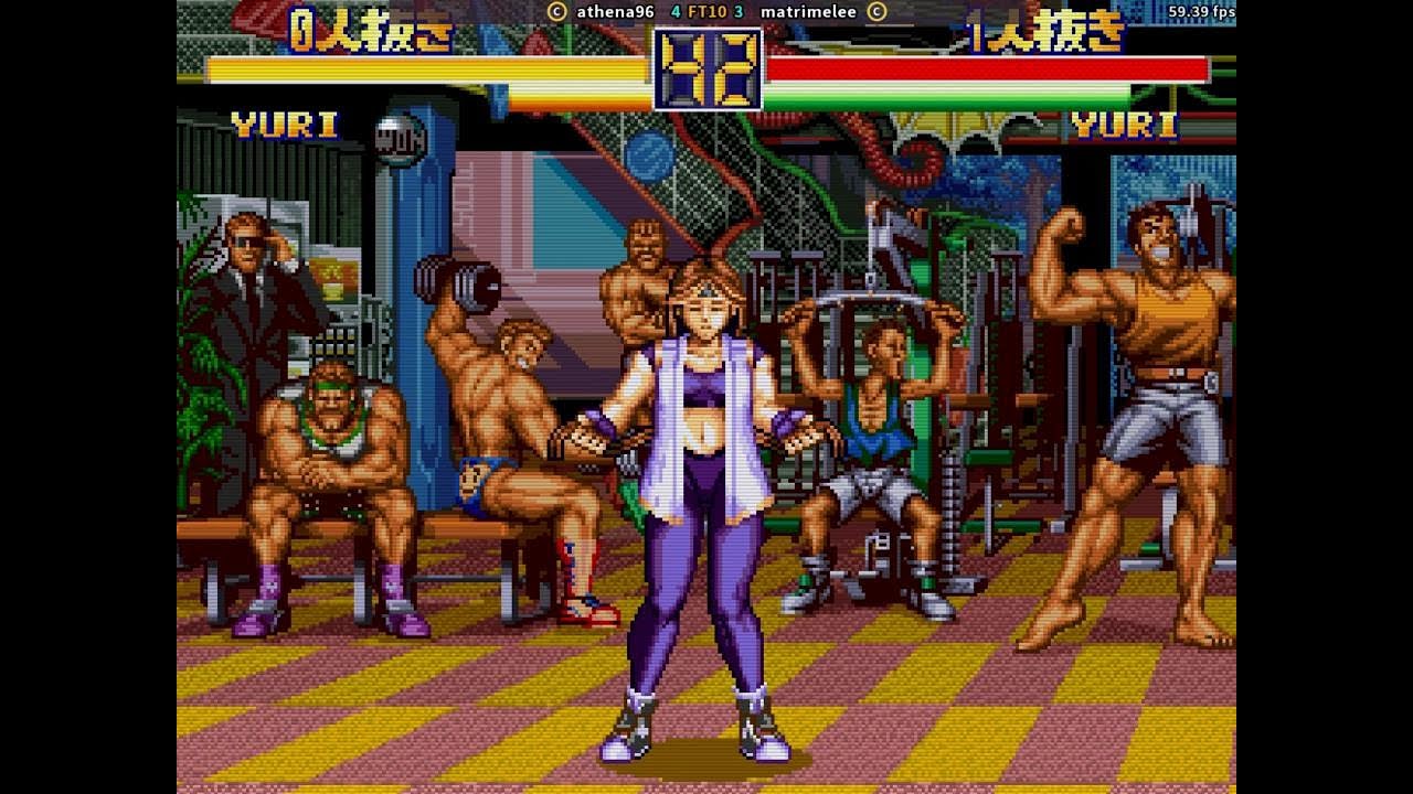 fightcade art of fighting 2 athena96 (Brazil) vs matrimelee (Brazil ...