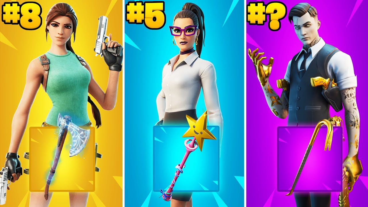 15 Most TRYHARD Battle Pass Skin Combos in Fortnite - YouTube