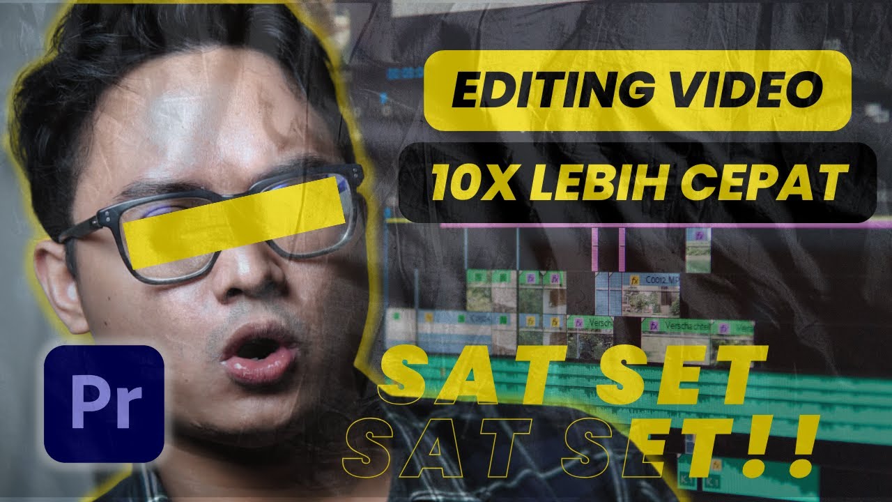 BARU TAU! CARA MEMPERCEPAT EDITING DI PREMIERE PRO (Cuma 3 step ...