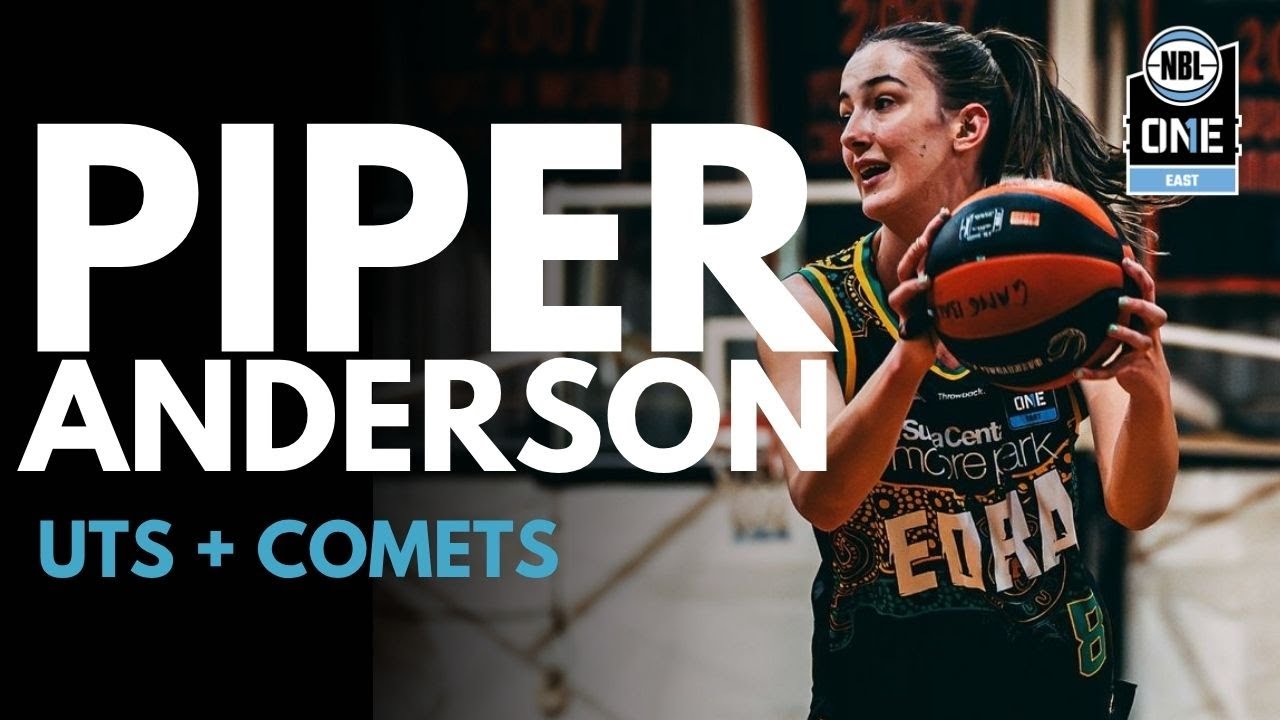 Piper Anderson staring UTS and Sydney Comets - YouTube