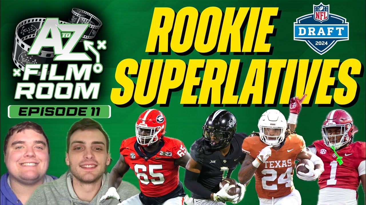 Rookie Superlatives for the 2024 NFL Draft Class - YouTube