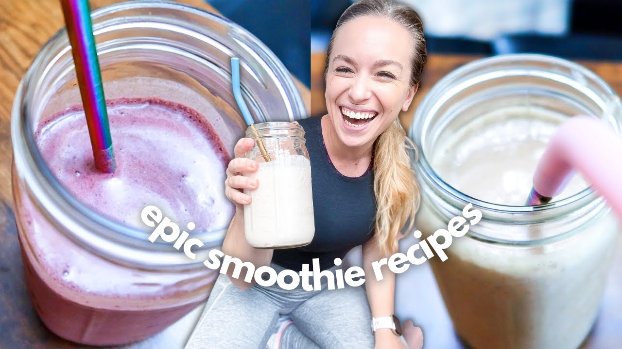 MY TOP 3 SMOOTHIE RECIPES FOR LONG TERM HEALTH | smoothies you ~*need ...