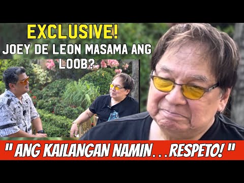 EXCLUSIVE! JOEY DE LEON: “ AKO ANG MAY-ARI NG PANGALANG… EAT BULAGA! “