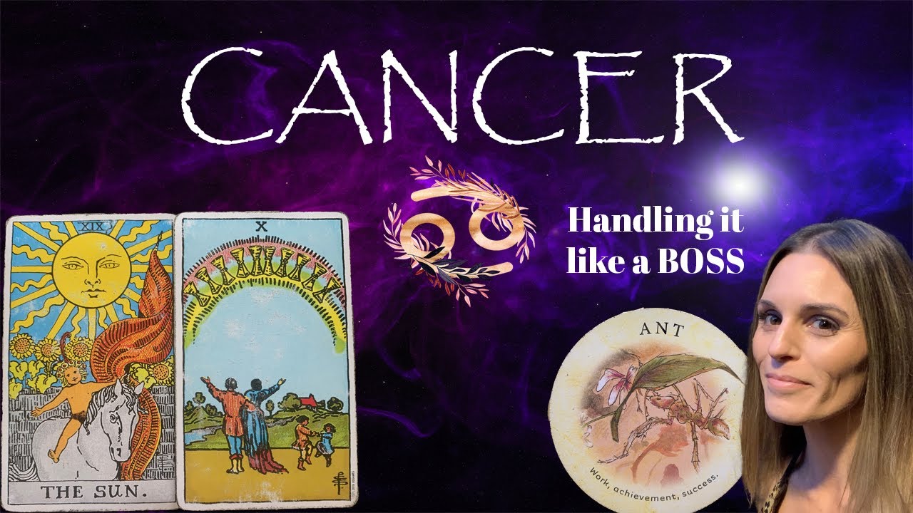 CANCER ♋ Handling it like a BOSS - YouTube