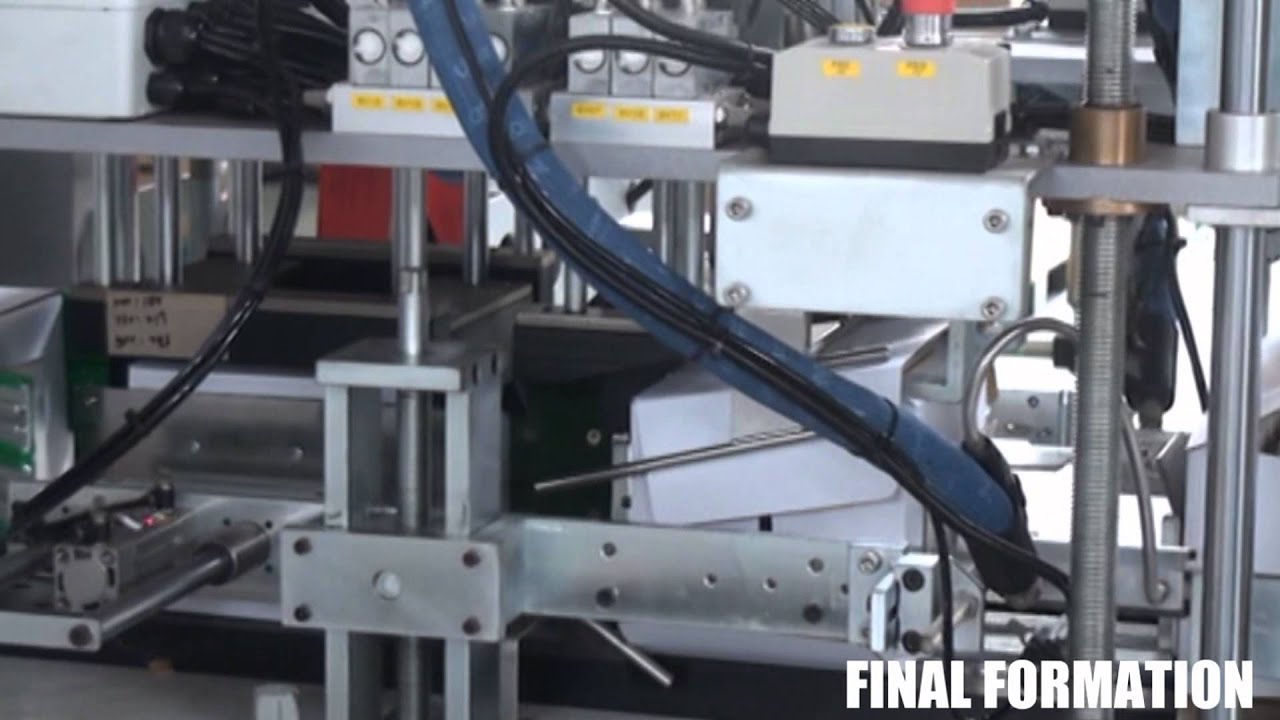 Yuh Feng Machine MWP Series auto carton packer - YouTube