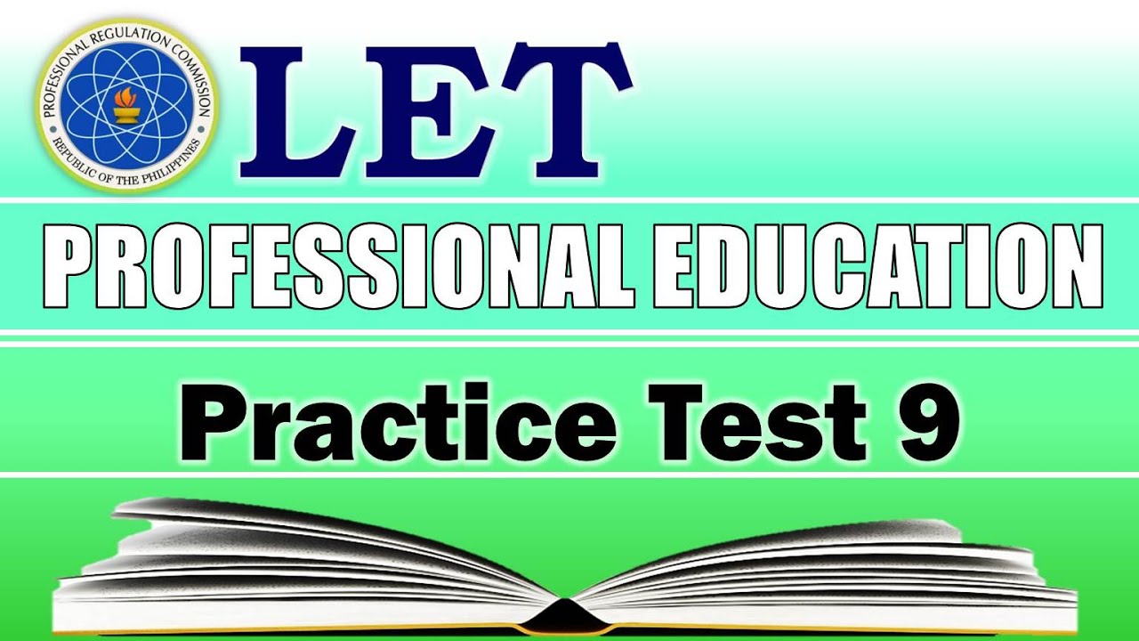 LET Reviewer for PROFESSIONAL EDUCATION | Practice Test 1 - YouTube