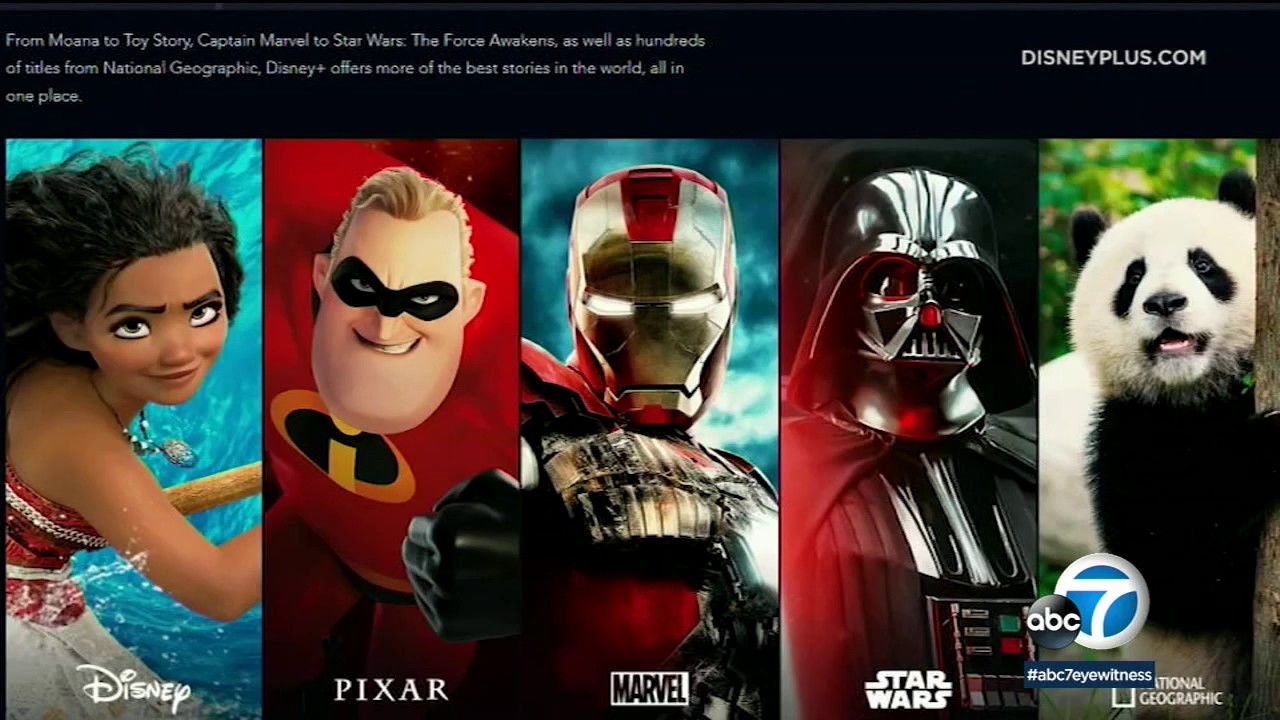 Disney+ streaming app goes live with decades of movies, TV shows ...