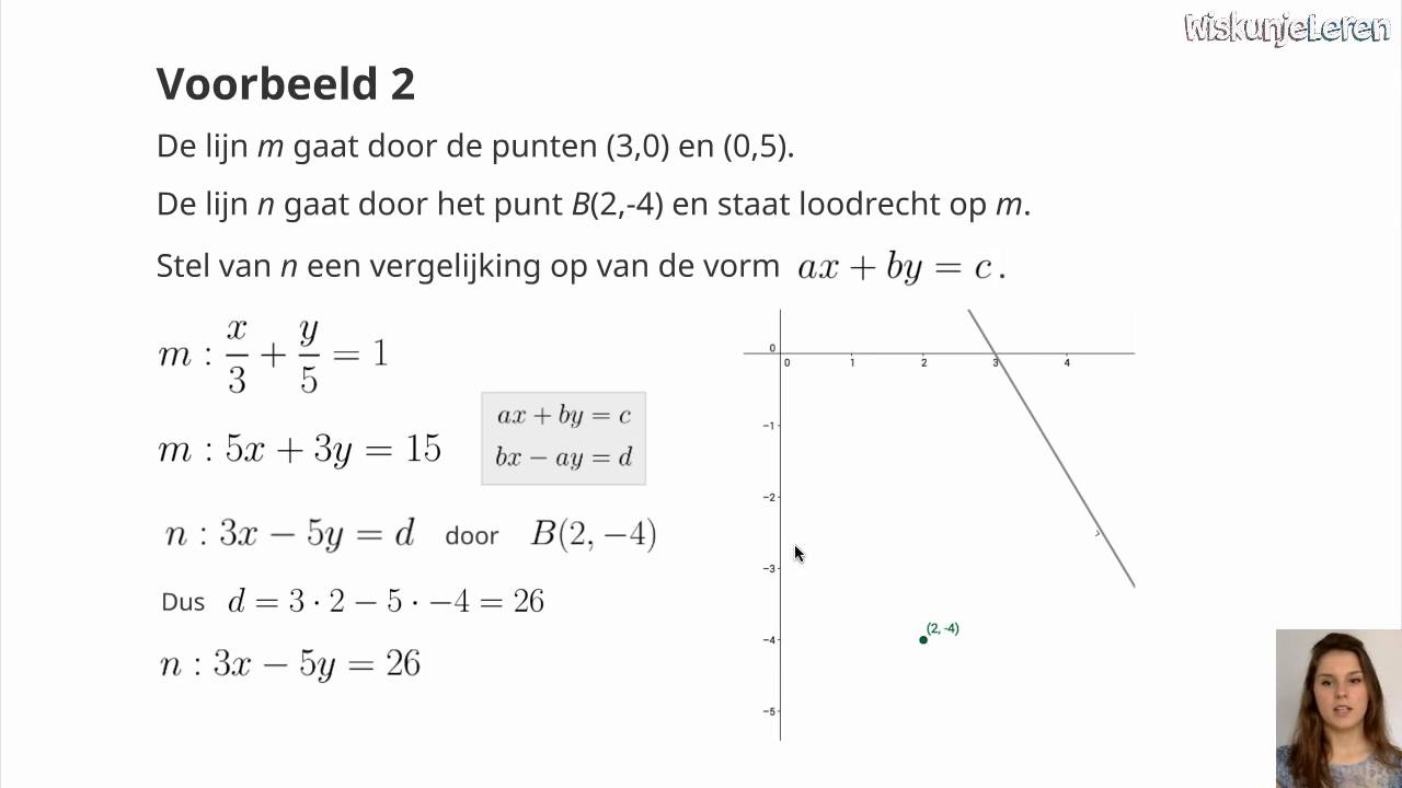 Meetkunde: Loodrechte lijnen - Wiskunjeleren - YouTube
