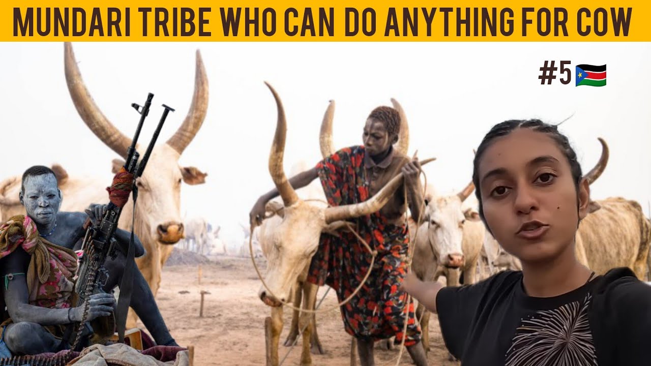 AFRICAN TRIBE WHO LIVE WITH COWS 🇸🇸 - YouTube