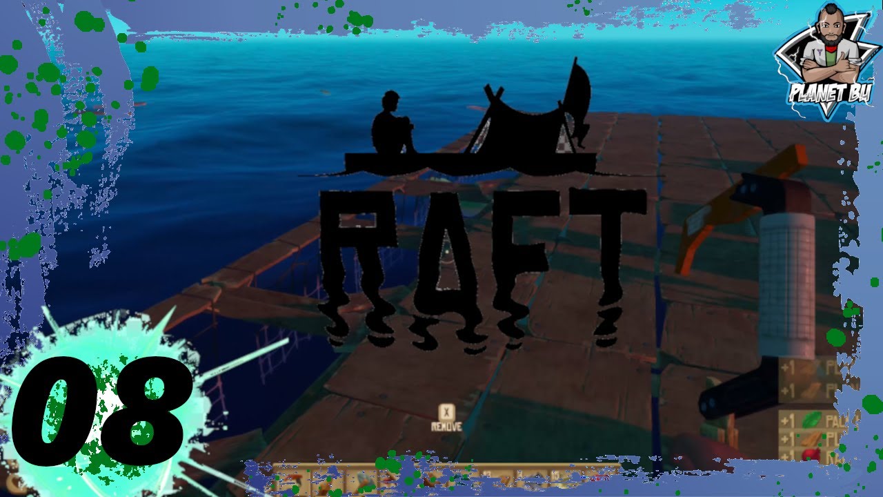 RAFT GAMEPLAY Ep 8: We Add A Major Expansion To Our Raft And Our ...