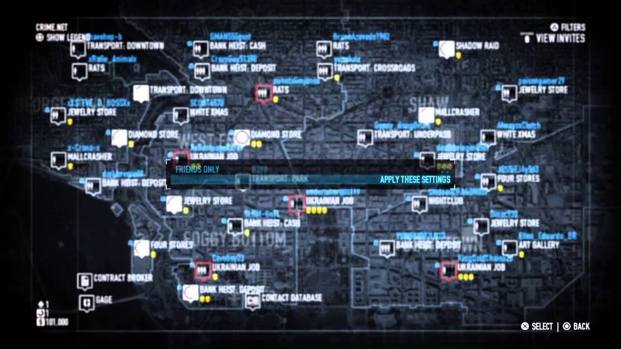 PAYDAY 2 CW EDITION: Trying to Figure Out How Crime.net Works - YouTube