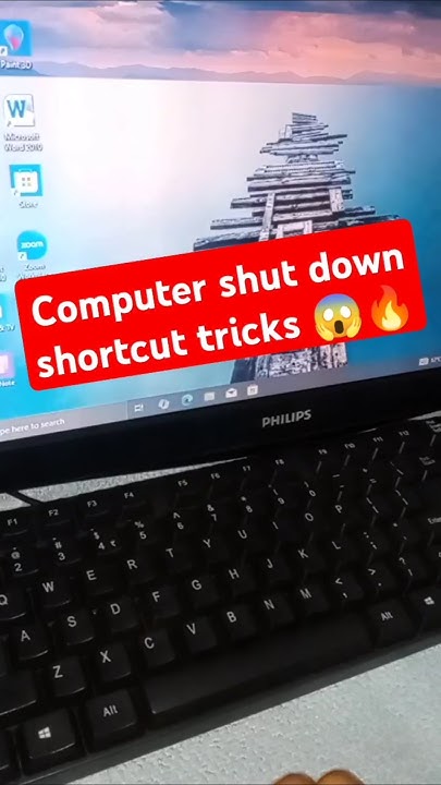 Computer shutdown keyboard shortcuts #shutdown #tricks #shorts #pc ...