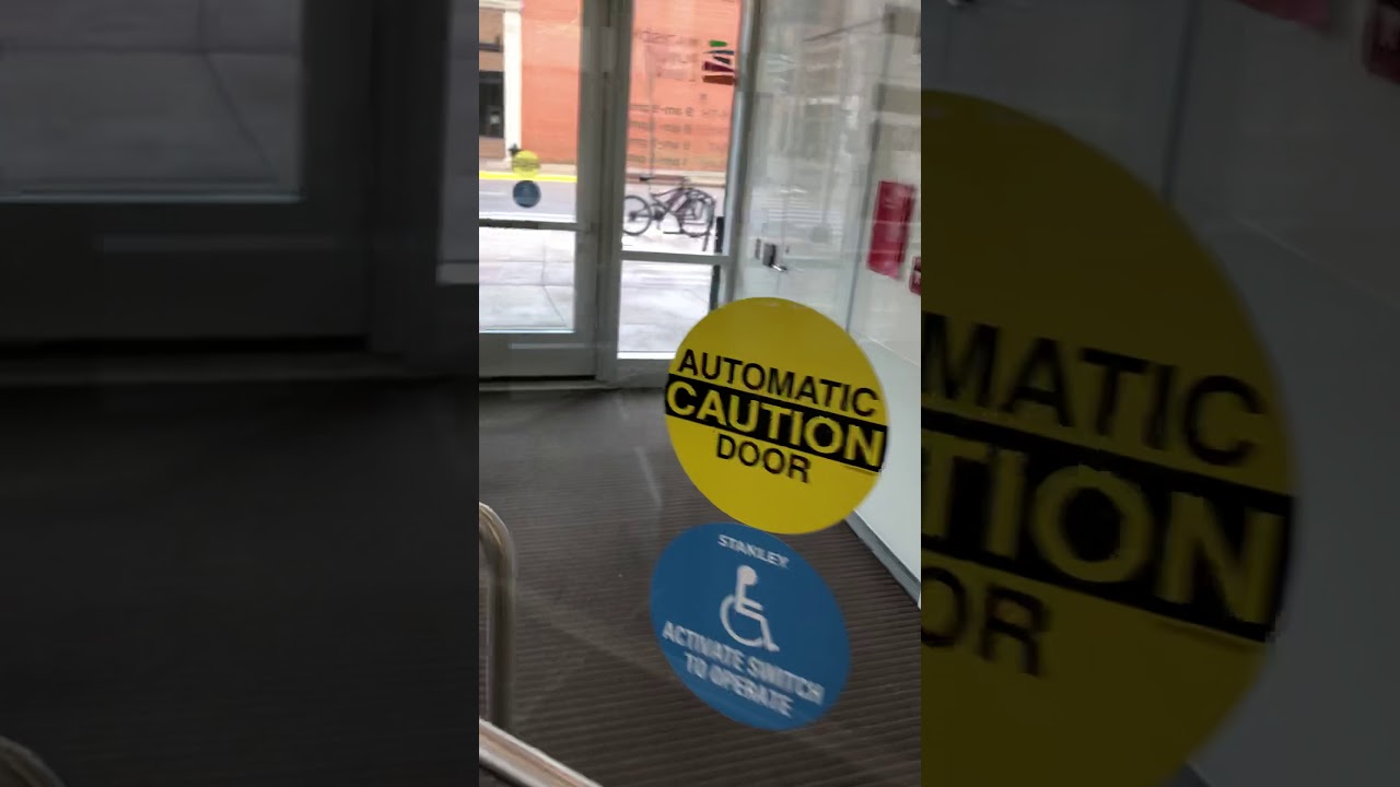 Stanley Automatic Doors at the Madison Downtown Public Library (Must ...