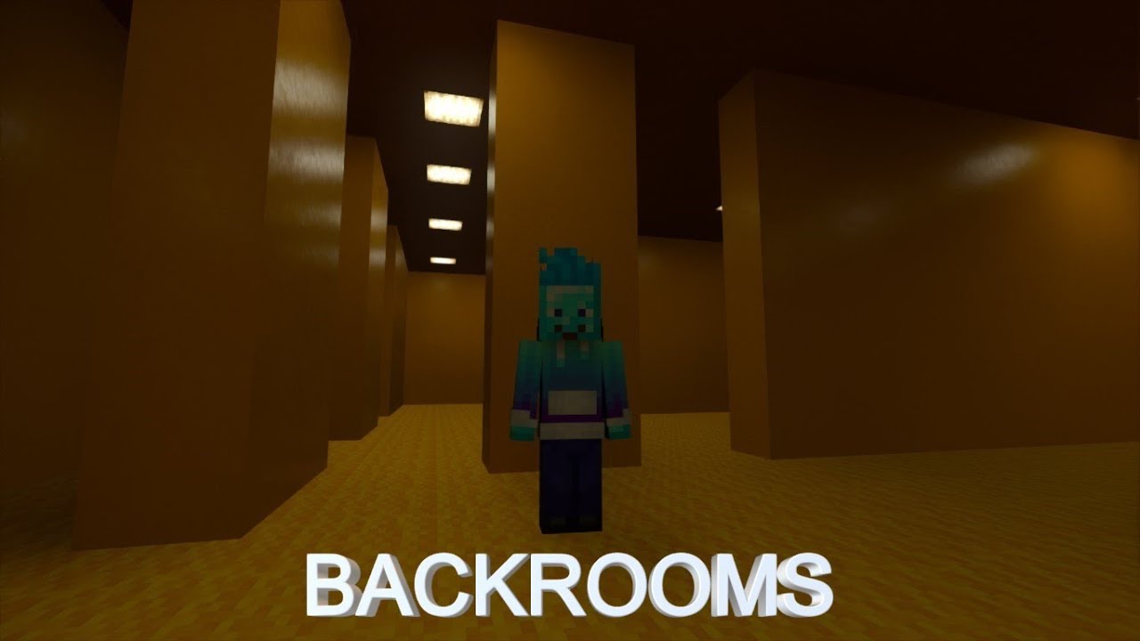 Backrooms en minecraft nivel 0(El Lobby)tutorial - YouTube