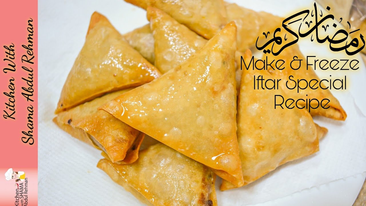 Chicken Samosa Recipe | Ramadan 2023 Iftar Special Recipe | Make And ...