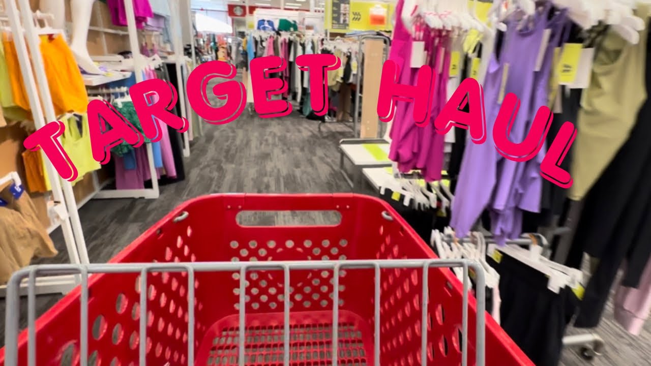 SUMMER IS HERE! + Target Haul 🫶🏼 - YouTube
