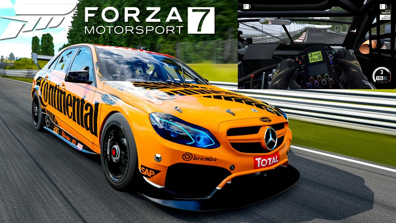 Mercedes - Benz E63 AMG V8 Supercar | Cockpit Driving - Nürburgring [4K ...