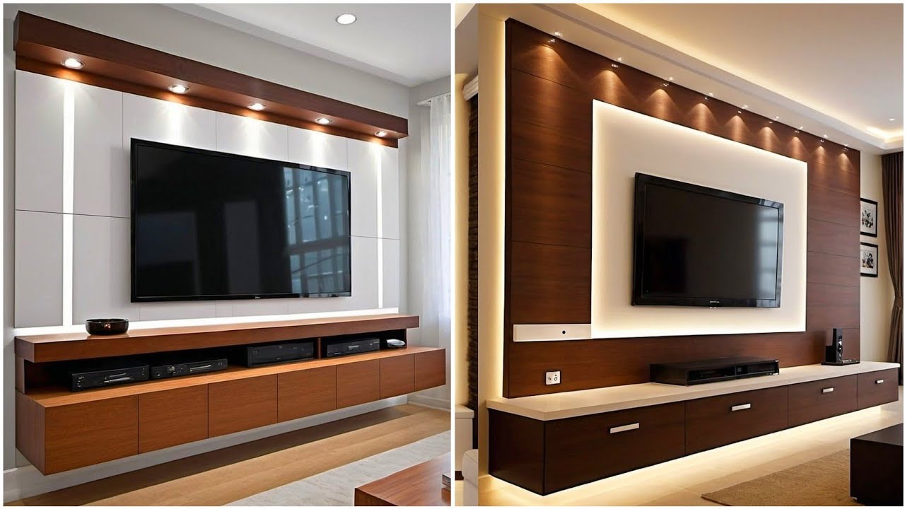 100 Exclusive Modern Living Room TV Cabinet Designs 2024 Home Wall ...