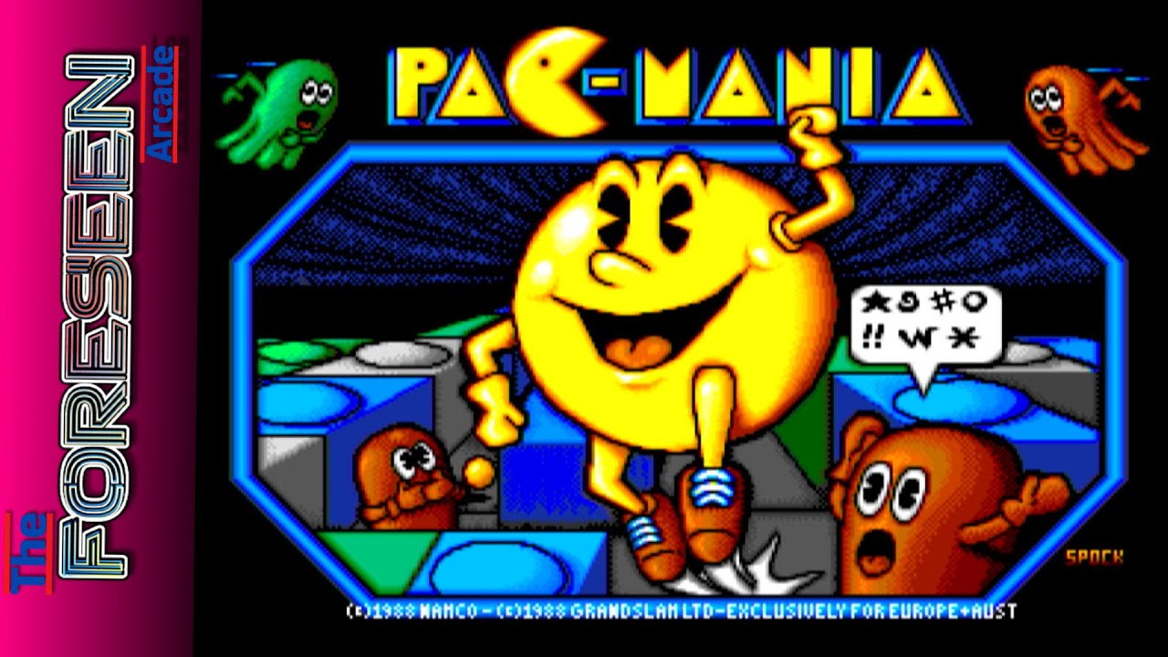 Pac-Mania - Amiga Gameplay - YouTube