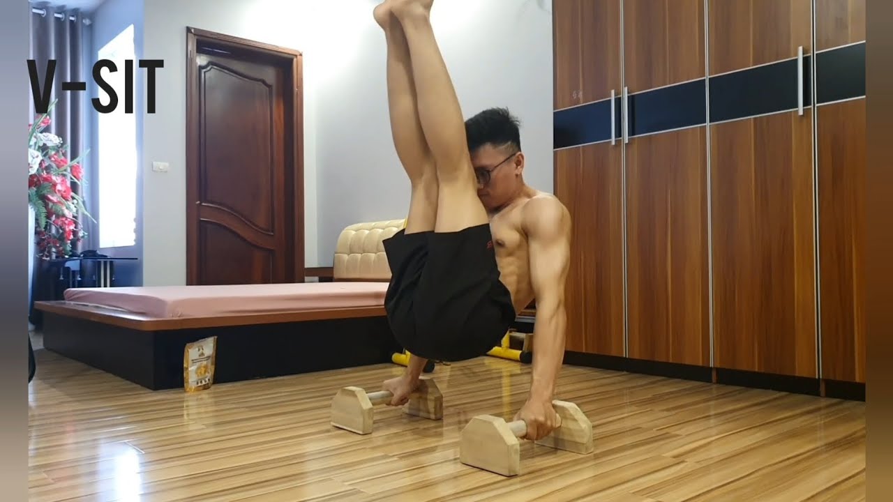 HOW TO V-SIT FOR BEGINNER - Tutorial / Progression (From zero to V-sit ...