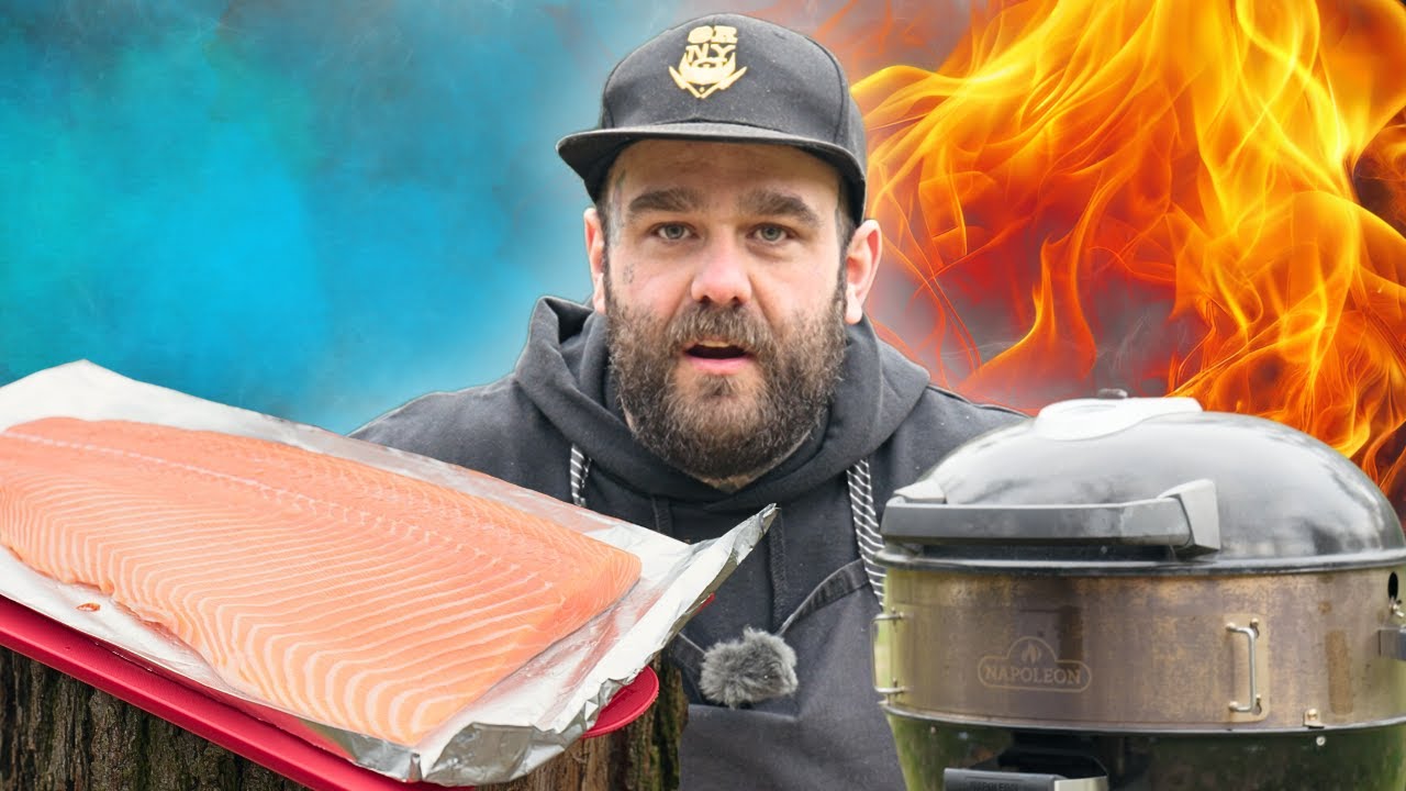 DOKONALOST! 😍 Losos na grilu - jednoduchý návod, jak připravit a zaudit ...