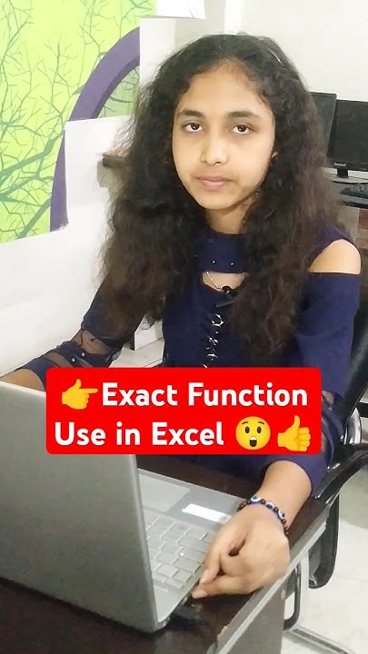👉exact Function Use In Excel In Hindi 😲👍 Trick Sorttrick Excelgyan Viralvideo Viral