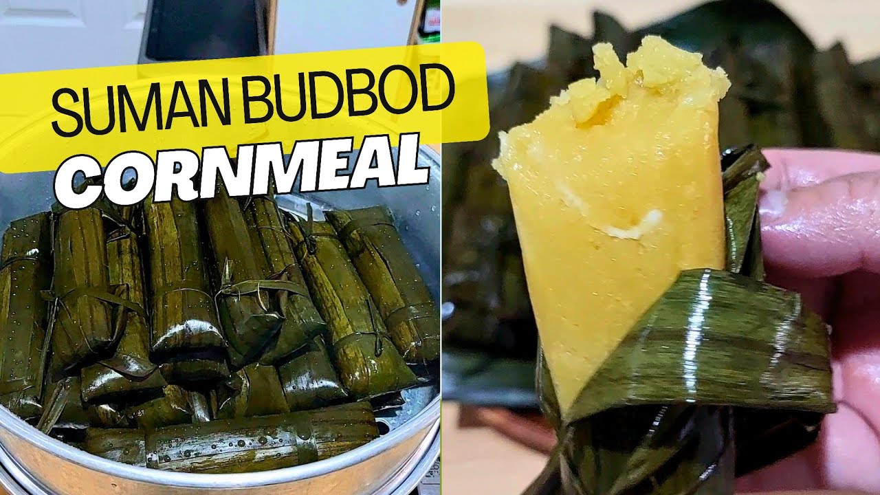 Budbod Suman Tiktik Mais | Cornmeal Recipe | Ganito ang masarap na ...