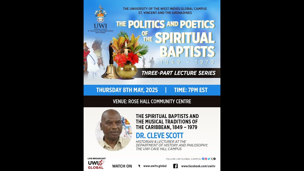 UWI Global Campus SVG lecture at Rose Hall Community Center on the ...