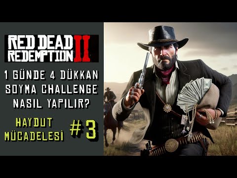 RDR2 Haydut Mücadelesi [4 Dükkan Soymak] (Bandit Challenge) #3 #rdr2 #oyun