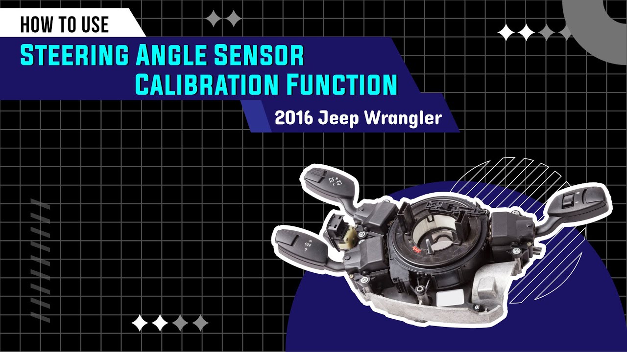 How to Use Steering Angle Sensor Calibration Function on SDS | 2016 ...