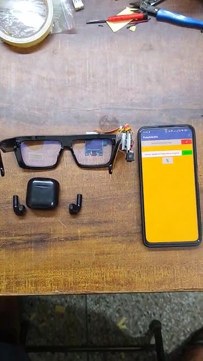 diy smart glasses Edith specs Ironman - YouTube