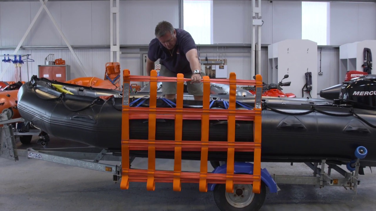 Fibrelight Recovery Cradle: attachment, deployment, indoor recovery ...